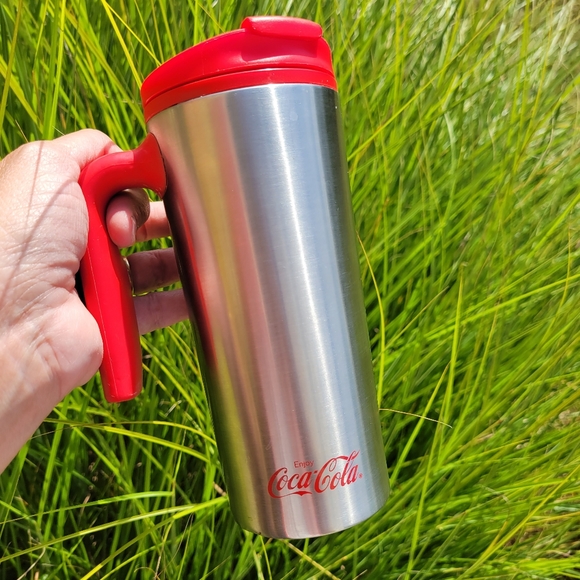 aladdin | Dining | Vintage Aladdin Cocacola Stainless 6 Oz Travel Mug ...